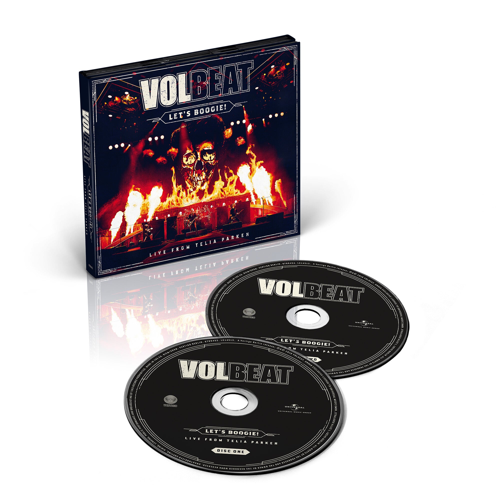 Let's Boogie! Live from Telia Parken (2CD) - Volbeat