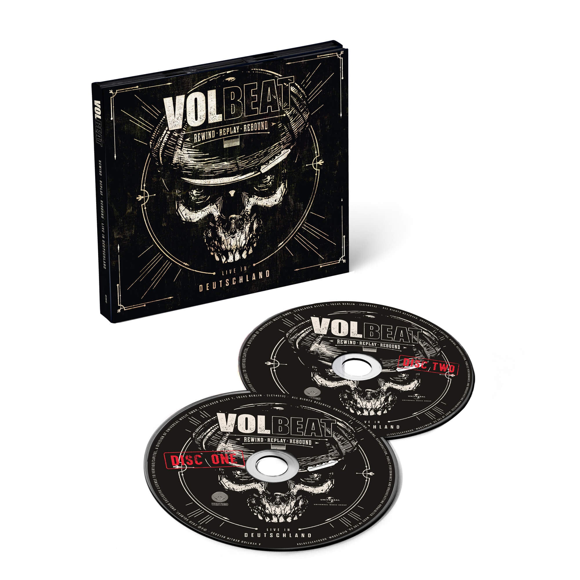 Rewind, Replay, Rebound: Live In Deutschland (2CD) - Volbeat